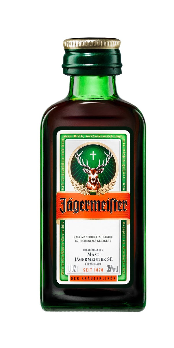 Minimeisters Jägermeister 20ml x 24 – JÄGERMEISTERSHOP